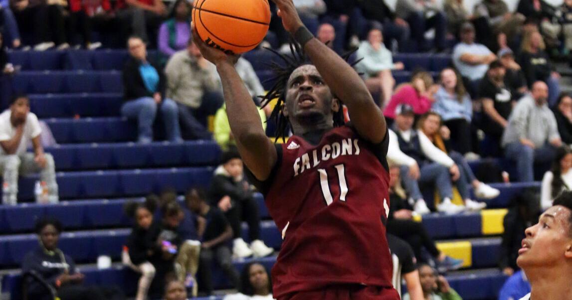 High school basketball: Falcons swoop early, complete sweep of Rampants ...