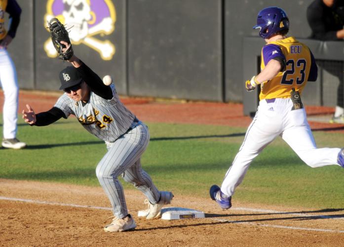 ECU baseball: Grosz shines in no-hit bid, Pirates erupt for eight-run ...