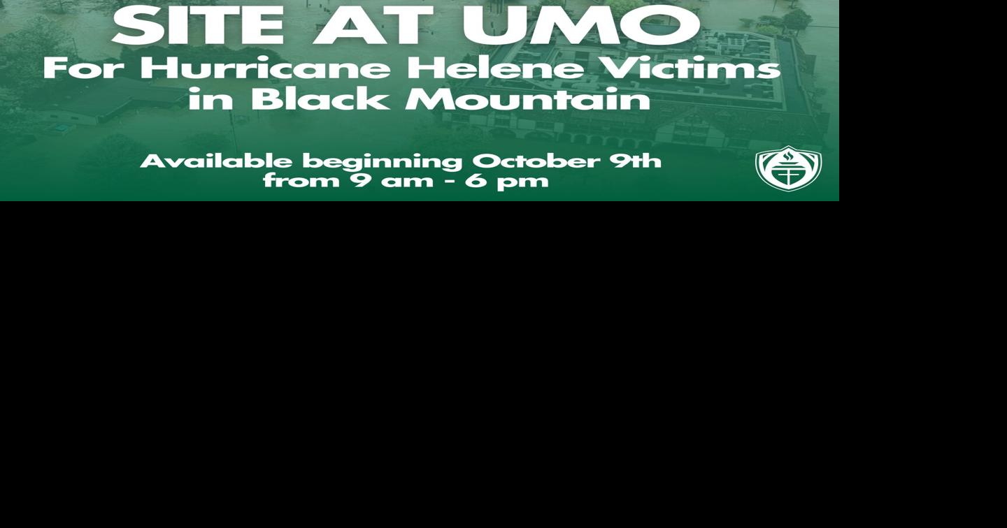 UMO named emergency relief drop-off site for Western NC disaster relief ...