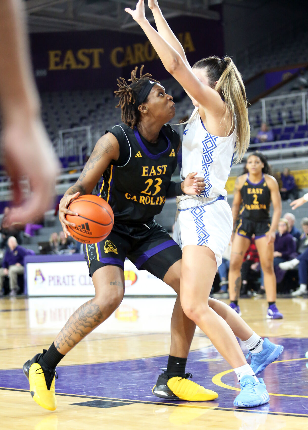 ECU women s basketball Loaded with bigs Pirates eager for more success College reflector
