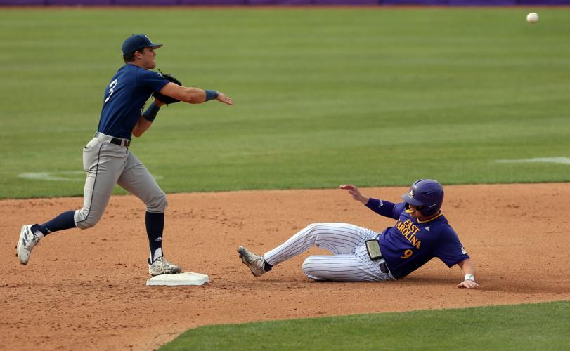 ECU baseball: Pirates sweep Rice, claim fifth consecutive AAC title ...