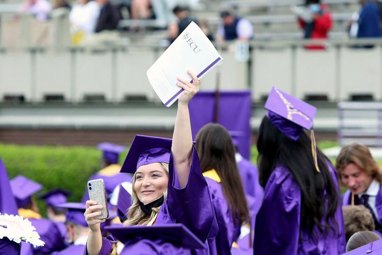 In-person commencement a step toward normalcy at ECU | Local News ...