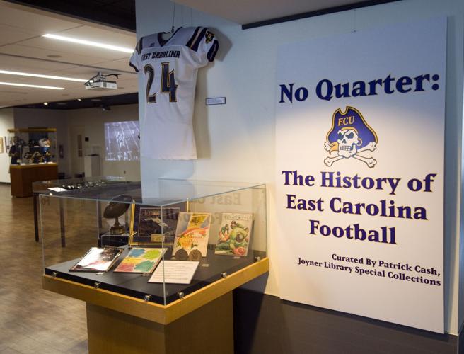 ECU football: Coaches, players tour new football exhibit | College ...