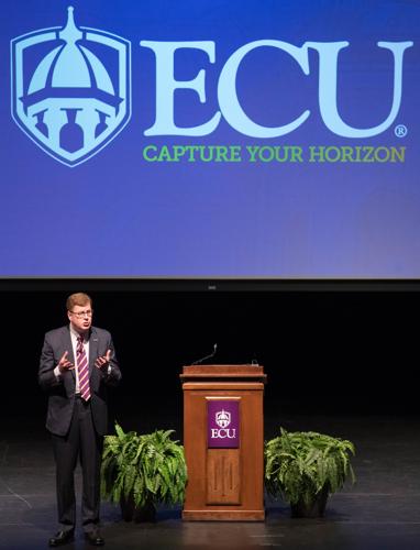 Chancellor tells faculty ECU is vital, spreading its message | Local ...