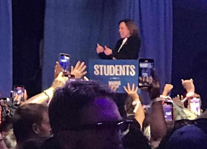 Harris rallies crowd of 7,000 at Minges Coliseum | Local News ...