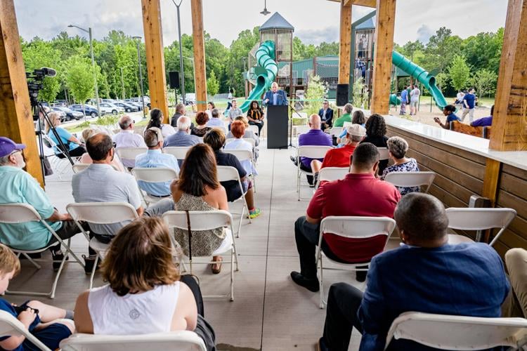 City opens new playground, welcome center at Wildwood Park | Local News ...