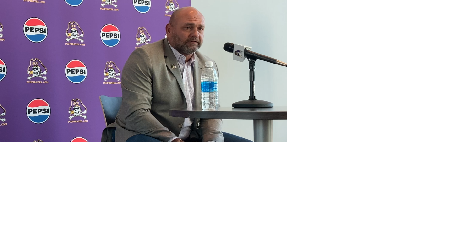 Video: ECU baseball coach Cliff Godwin speaks on Media Day ...