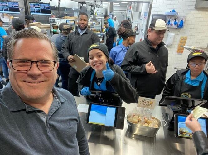 Biscuitville sets record first day with Greenville opening; Fans ...