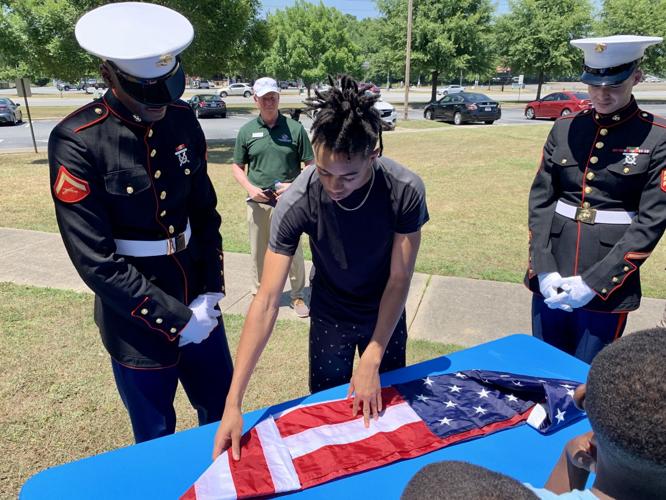 Pitt County youths get Flag Day lesson from Marines | Local News ...