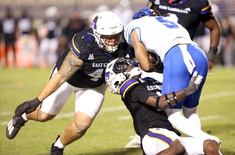 ECU football: Pirates get signature win, top Memphis 31-27 | Sports ...