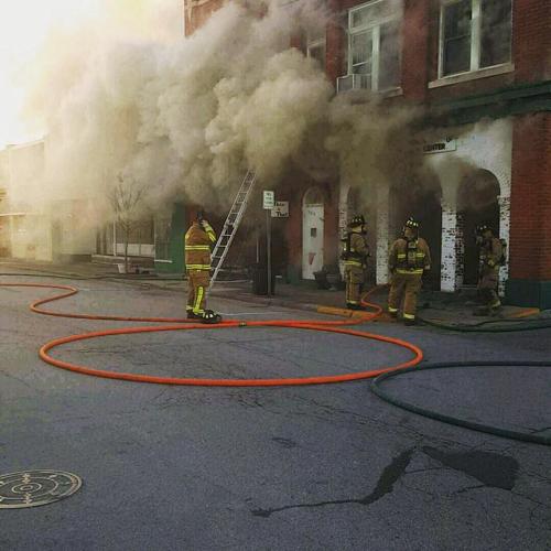 Fire damages historic Ayden building | Crime | reflector.com
