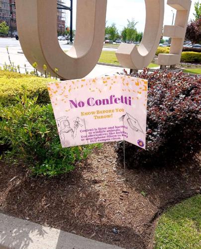 No more confetti already: ECU wants to throw out messy graduation ...