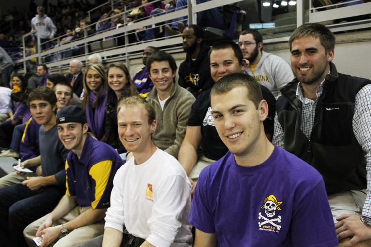 SCENE AROUND ECU-Rice game on Feb. 4 | Photo Galleries | reflector.com