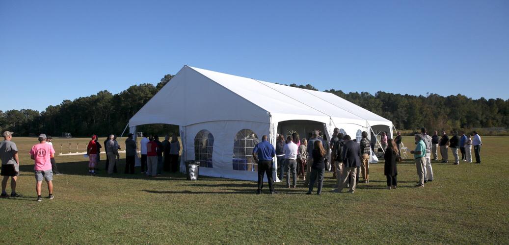 Keene park celebration: County breaks ground for gym-community center ...