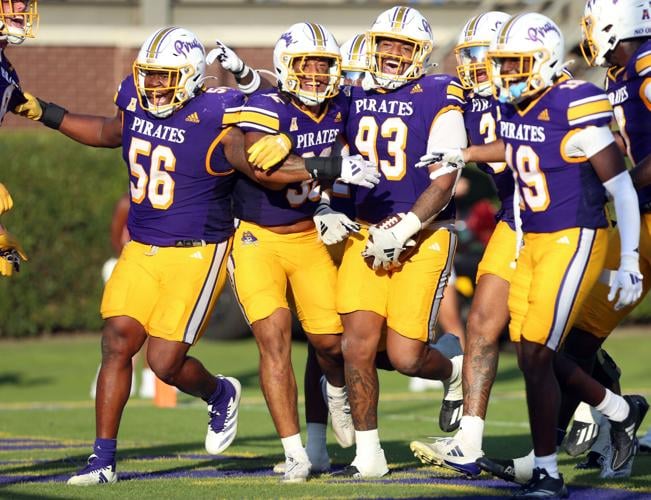 ECU football: Pirates smash Temple, end two-game skid in Harrell's ...
