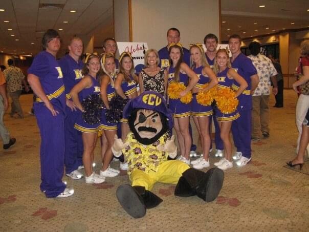 Last hurrah: ECU cheerleading coach Susie Glynn retiring after 23 years ...