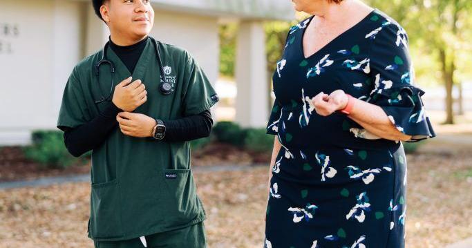 Chasing his dream: Nursing student serves while striving to achieve ...