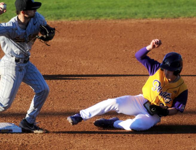 ECU baseball: Grosz shines in no-hit bid, Pirates erupt for eight-run ...