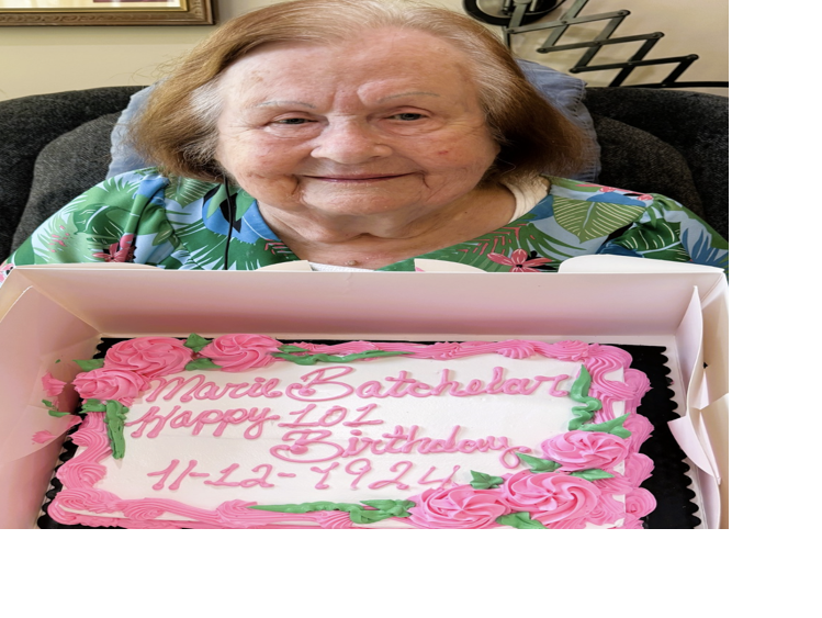Marie Batchelor turns 101, honored for over a century of joy | News ...