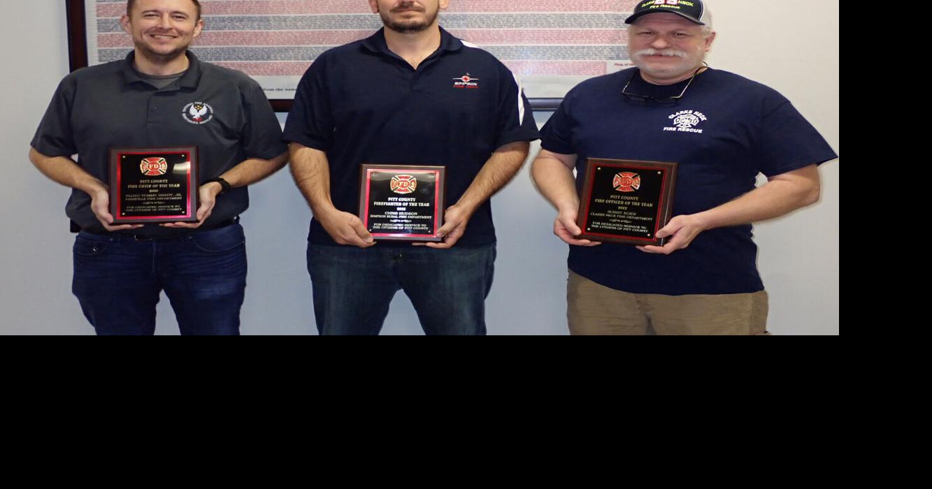 Three firefighters recognized for service | Local News | reflector.com
