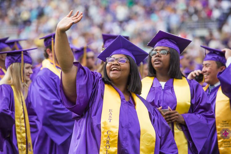 Reflector Photos: ECU spring commencement ceremony May 7 | Photo ...