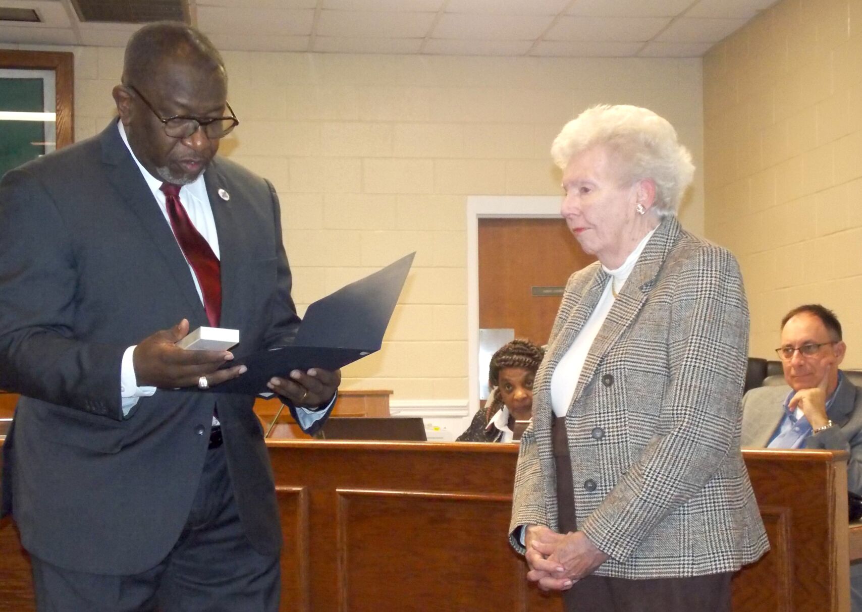 Ayden board recognizes Norris; trio of new police officers introduced ...