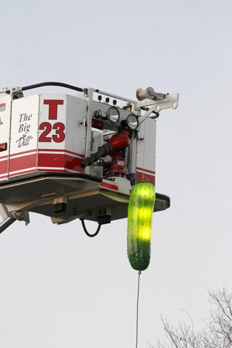 Pickle drop makes Mount Olive a hot spot for new year | News ...