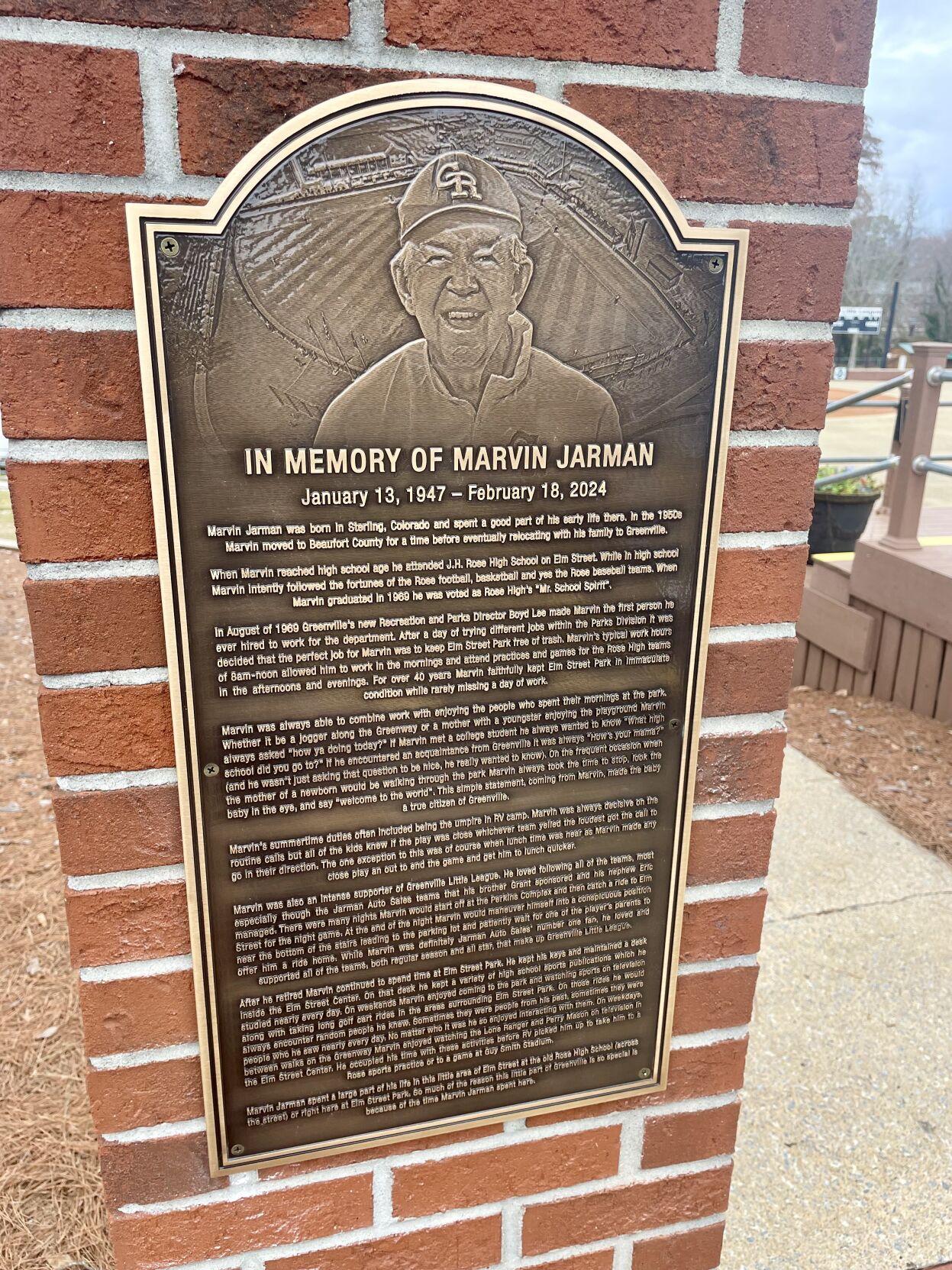 Plaques honoring Jarman, Vincent unveiled at Elm Street Park | Local ...
