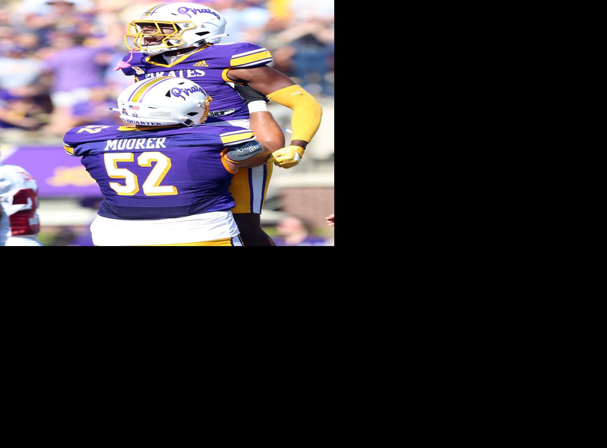 ECU football: Harrell's fingerprints all over blowout win against ...