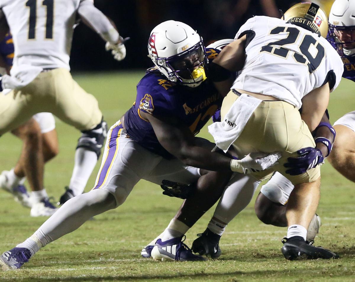 ECU football: Pirates hold down Black Knights 28-6 | College ...