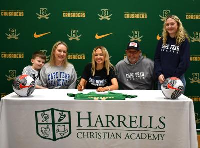 Harells Christian's Chloe Bowles signs for Cape Fear Community | Sports ...