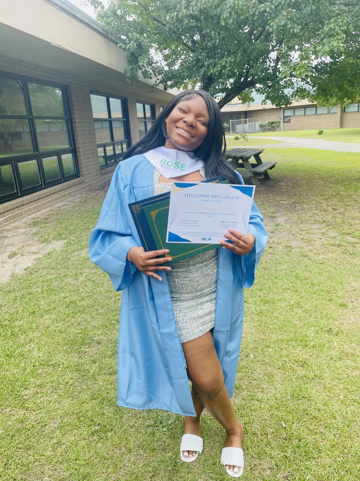 Celebration of strength: Cancer journey behind her, Rose graduate ...