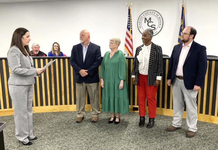 Martin Co. school board members sworn in | Features | reflector.com