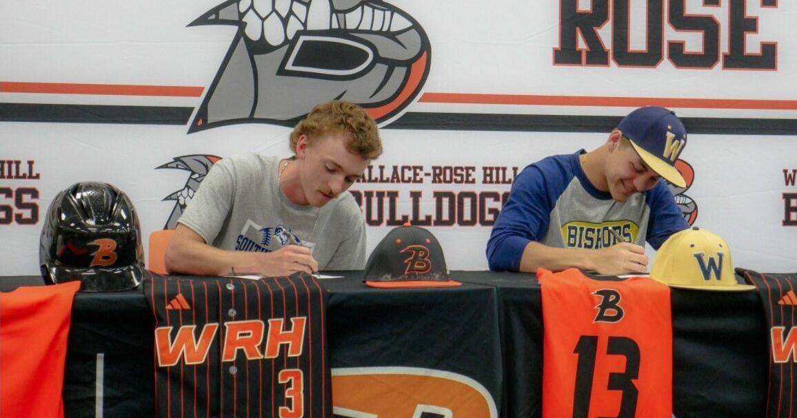 Wallace-Rose Hill baseball duo sign for college | Sports | reflector.com