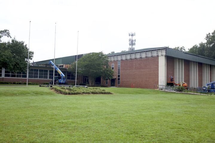 Construction winding down at C.M. Eppes; work continues at A.G. Cox ...