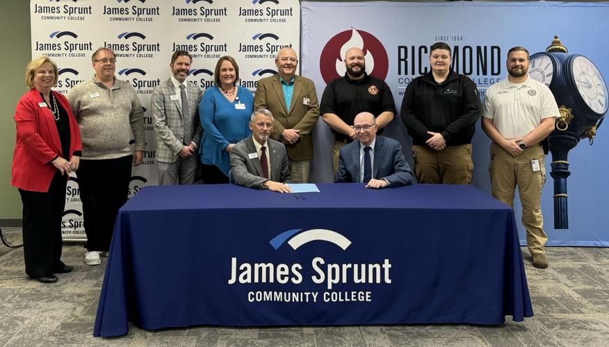 James Sprunt, Richmond community colleges celebrate launch of 911 ...