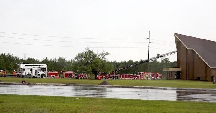 Damage causes large power outage, fire at church | Local News ...