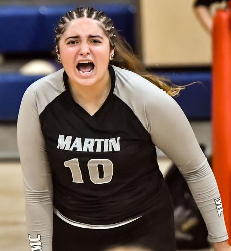 Gators sweep North Pitt for first volleyball win | Sports | reflector.com