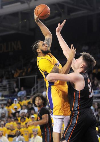 ECU men's basketball: Pirates come back to beat Mercer to start season ...