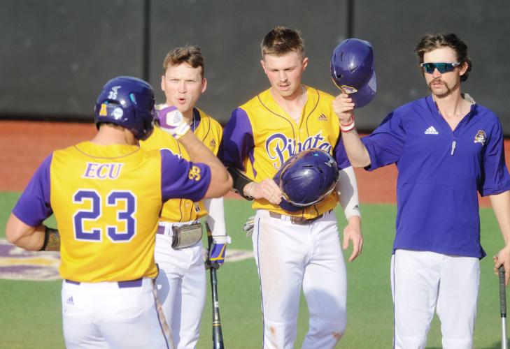ECU baseball: Pirates sweep Cincinnati behind Worrell's four-RBI game ...