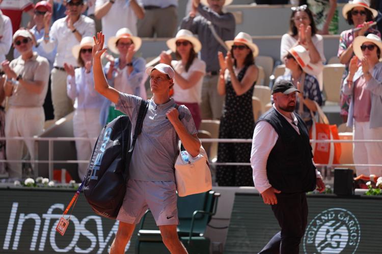 Top-ranked Jannik Sinner loses in the French Open second round ...