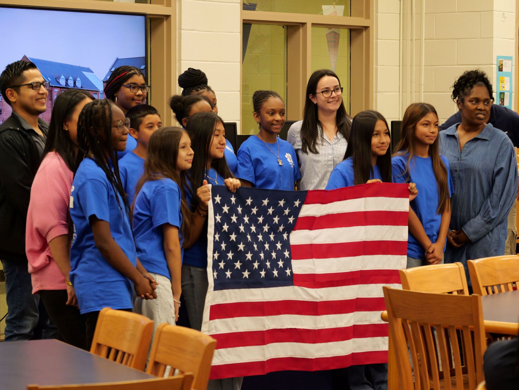 Red, white and new: Effort provides replacement flags, uplifts ...