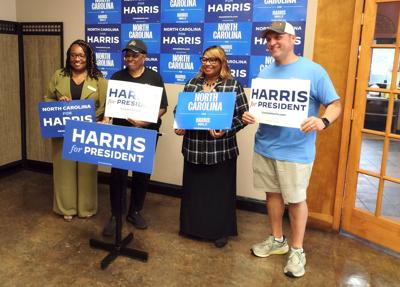 Local leaders promote Harris-Walz small business platform | Local News ...
