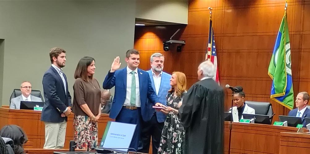 New Greenville City Council members sworn in | Local News | reflector.com