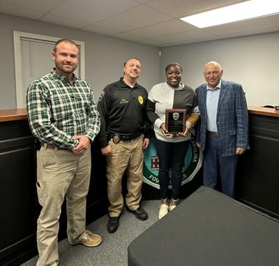 Snow Hill Police Department recognizes first officer of the year | News ...