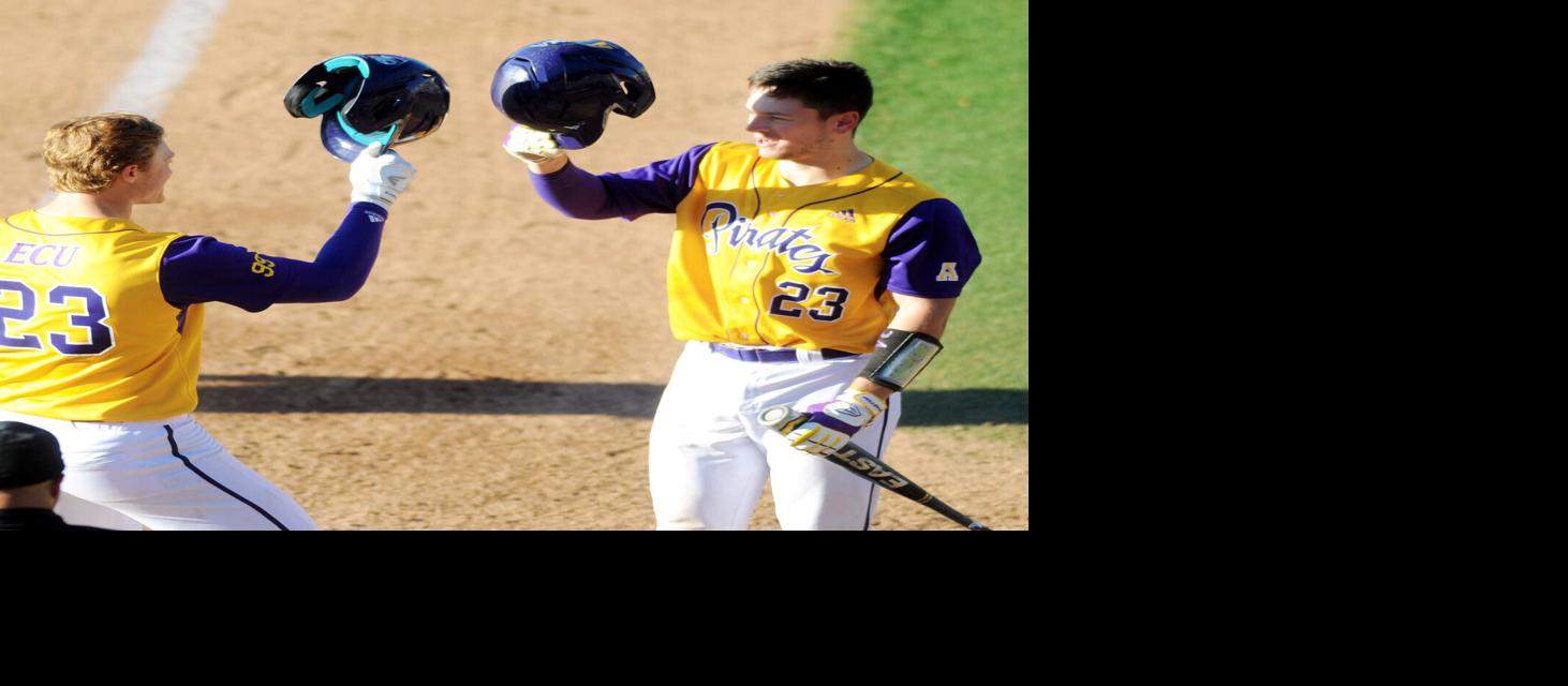 ECU baseball: Grosz shines in no-hit bid, Pirates erupt for eight-run ...