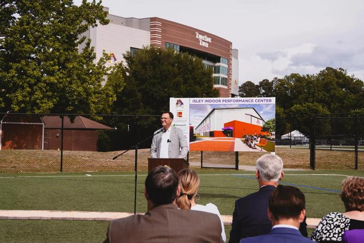 ECU athletics breaks ground on Isley Indoor Performance Center ...
