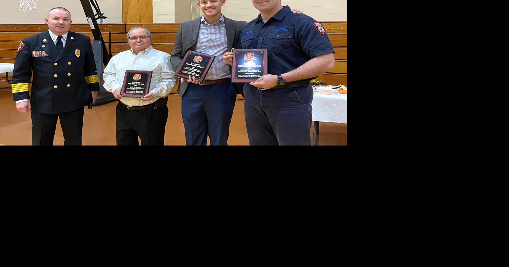 Three firefighters recognized for service | Local News | reflector.com