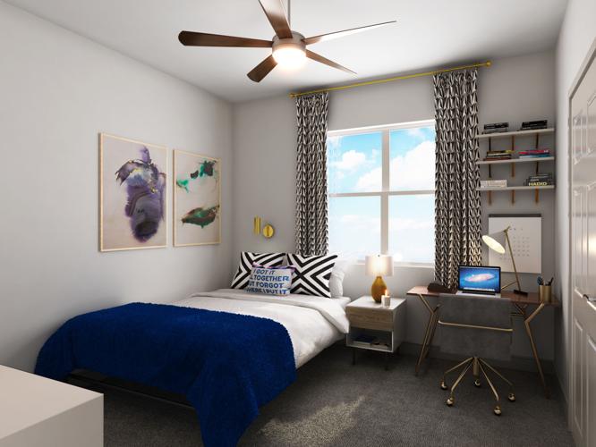 Student apartment complex progresses to interior construction | Local ...