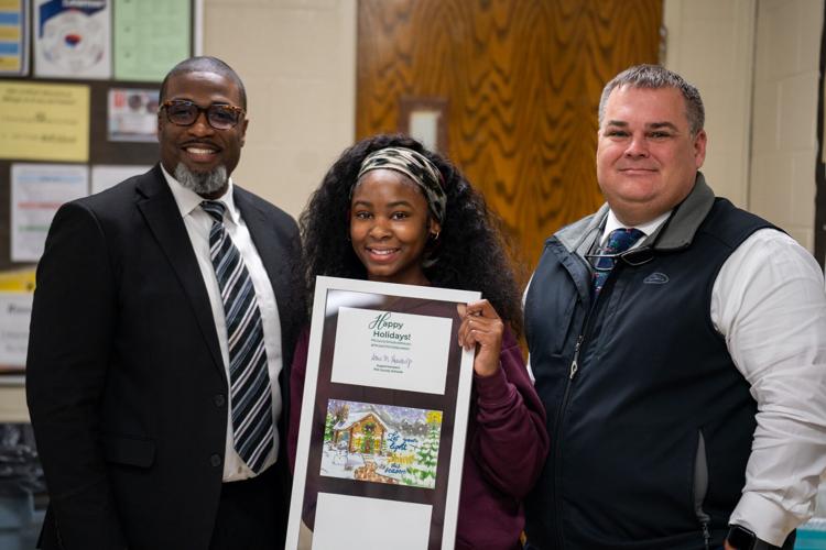 Schools announce winning designs for annual holiday card | | reflector.com